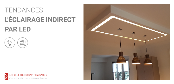 L'éclairage indirect par led
